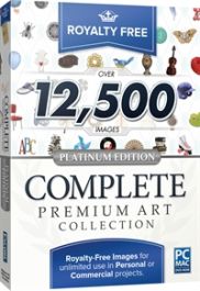 Royalty Free Complete Premium Art Collection- Platinum Edition